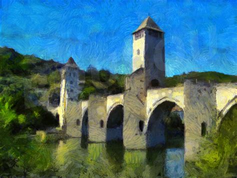 The Valentre Bridge By Jlbouzou On Deviantart