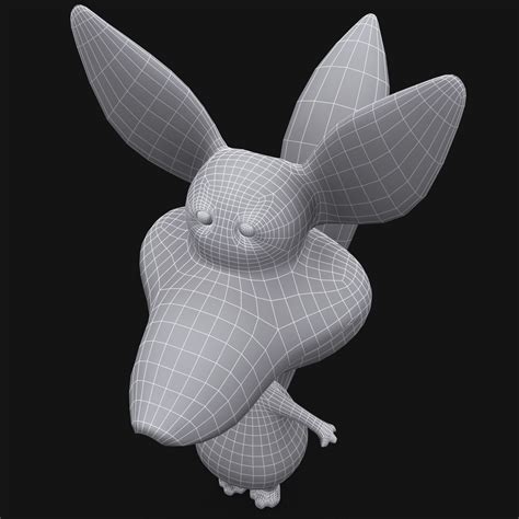 만화 여우 강한 3d 모델 34 Unknown Max 3ds Obj Fbx Free3d