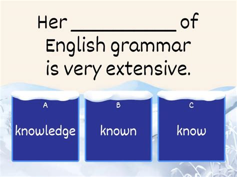 Fce Part 3 Review Quiz