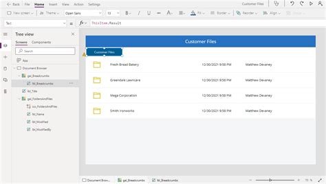 Power Apps Navigating Folders Subfolders In A SharePoint Document Library