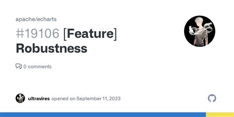 [feature] robustness · issue 19106 · apache echarts · github