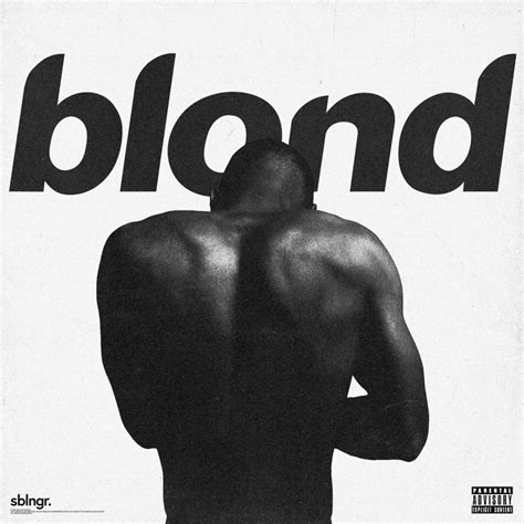 Frank Ocean Blond Album Frank Ocean Icons Frank Ocean Blonde