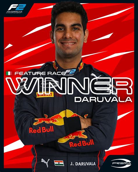 F2 Daruvala Wins Crashed Filled Feature Race At Monza