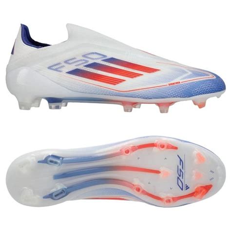 Adidas F50 Elite Fg Day Spark Footwear Whitegold Metallicfootwear White