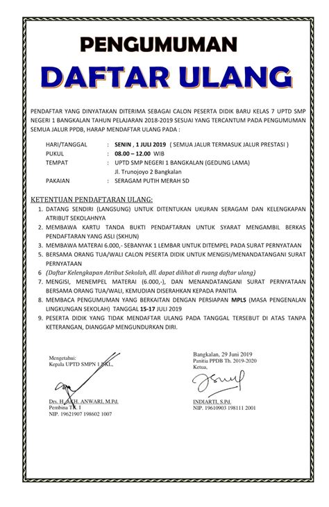 Contoh Formulir Daftar Ulang Hot Sex Picture