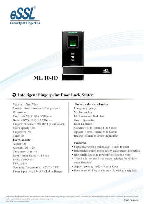 Pdf Essl Security Security At Fingertips · Security At Fingertips Essl O Intelligent