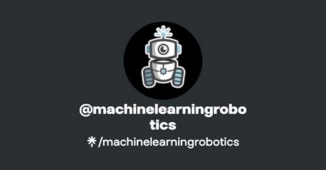 Machinelearningrobotics Tiktok Linktree