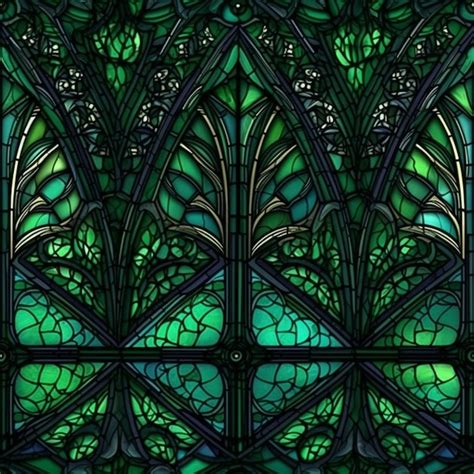 Green Stained Glass Window Frame At Alannah Baylebridge Blog