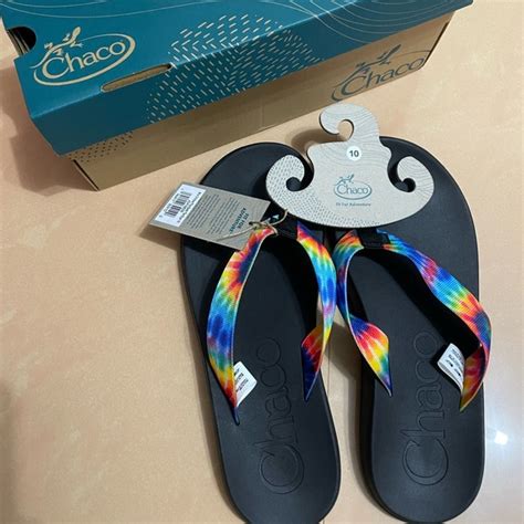 Chaco Shoes Mens Chacos Tie Dye Chillos Flip Flops Poshmark