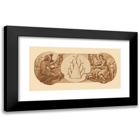 Federico Zuccaro 24x14 Black Modern Framed Museum Art Print Titled