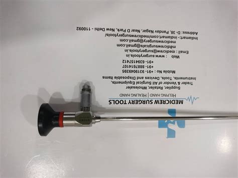 Cystoscopy Scope 4mm 30 Degree Stema At ₹ 55000 Pandav Nagar New