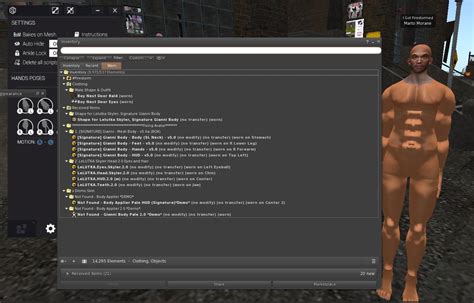 HELP Broken Avatar Will Not Render New Skin New Body Your Avatar Second Life Community
