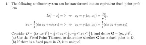 Solved This One Is A Numerical Analysis Problem Try To Give Chegg