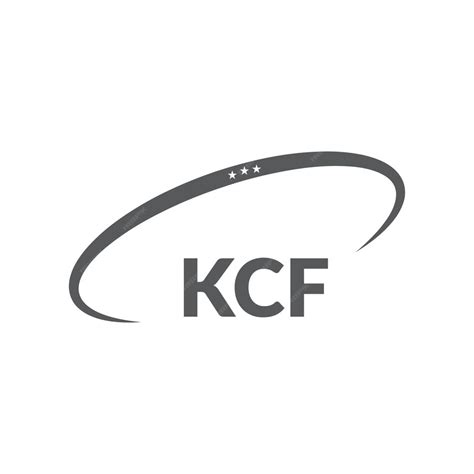Premium Vector Kcf Letter Logo Design On White Background Creative Modern Kcf Letter Logo