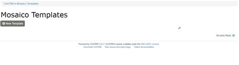 Mosaico Template List Missing Error Afform Error Cannot Process