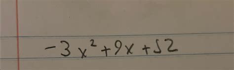 Solved Write Equation In Standerd Form Identify Veryex And Chegg Com