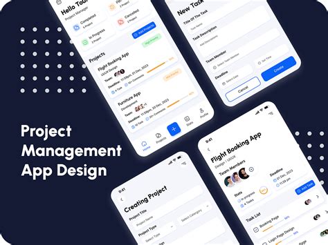 Project Management App Design By Mohammad Toukir On Dribbble