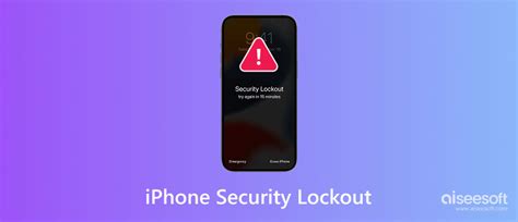 Iphone Security Lockout What It Means And 4 Easy Fixes To Unlock It