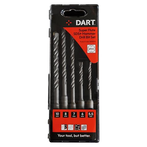 Dart Masonry Drill Bits 5 Piece Set Howdens