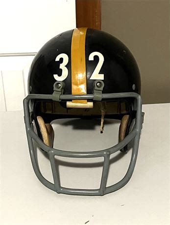 Rust Belt Revival Online Auctions Franco Harris Pittsburgh Steelers Game Used Helmet Very Rare
