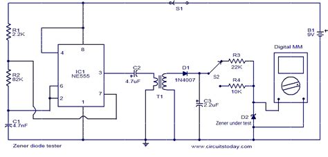 Zener Diode Schematic Diagram Circuit Diagram