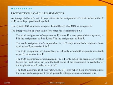 Ppt Chapter 2 The Predicate Calculus Powerpoint Presentation Free Download Id 3221015