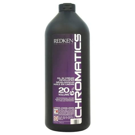 Redken Chromatics Prismatic Hair Color Oil In Cream Developer 20 Vol 6
