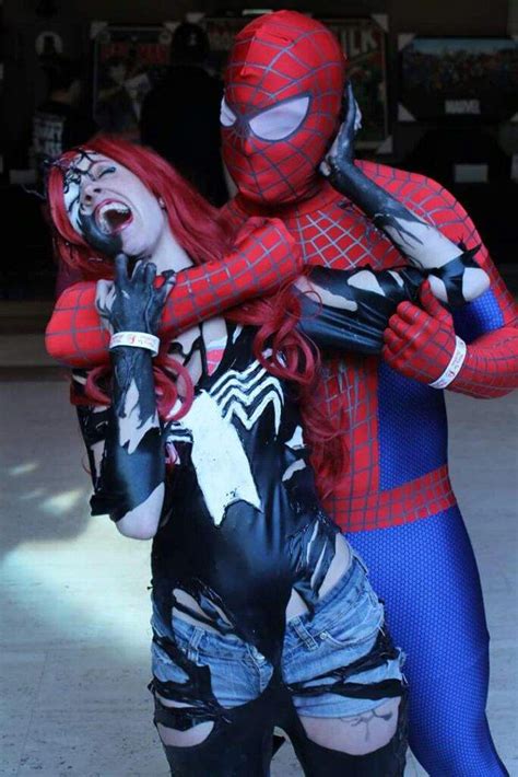 Mary Jane Venom Vs Spiderman Cosplay Amino