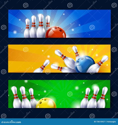 Bowling Banner Vector Illustration 61988178