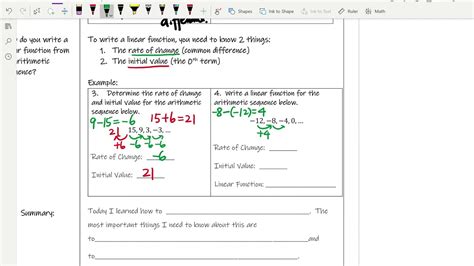 Video 15 Arithmetic Sequence 2 Youtube