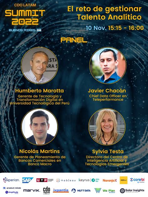 Cdolatam Data Analytics Cdolatamsummit2022 Argentina Liderazgodigital Datascience