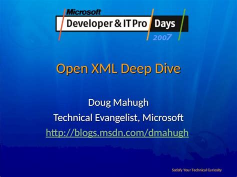 Ppt Open Xml Deep Dive Dokumentips