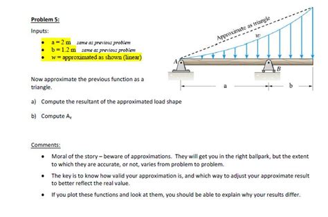 Solved Inputs A 2 M Same As Previous Problem B 12 M