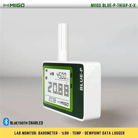 Barometer Absolute Pressure Humidity Temperature Dew Point Data