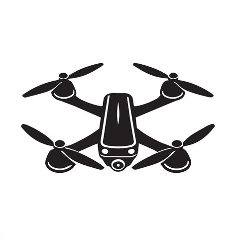 Flying Drone Outline Clipart 52784899 Vector Art At Vecteezy