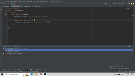 Pls Help I Always Get Error Illegal Start Of Expression And Class Interface Enum Or Record
