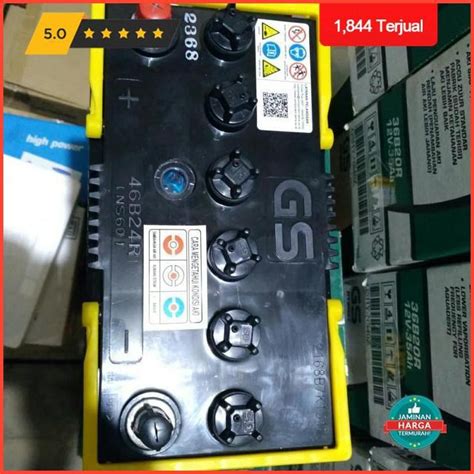 Jual Aki Mobil Battery Gs Astra Type Gs Hybrid B R Ns V Ah Limited Shopee Indonesia