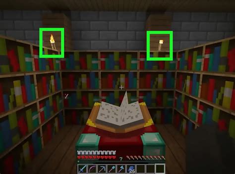 How To Make A Bookshelf In Minecraft 9 Steps With Pictures