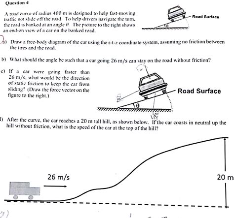draw a free body diagram of the car suppose that the car is moving to