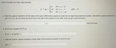 solved 0 1 point consider the initial value problem ifo