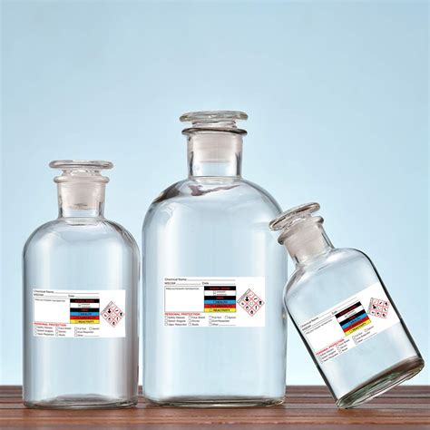 Chemical Identifying And Marking Sticker Christmas Sds