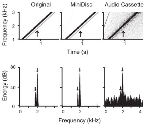 Spectrograms Window Size 1024 Points Blackman Window And