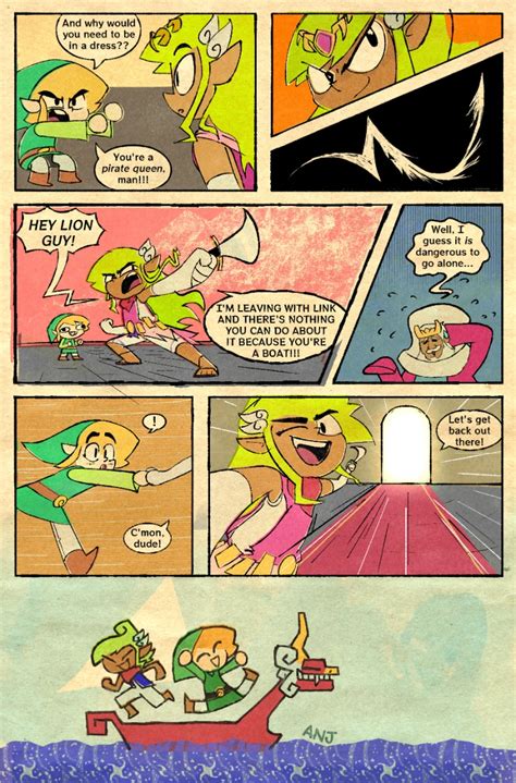 Leave It In The Sun A Wind Waker Comic By Anjcapizzi On Newgrounds