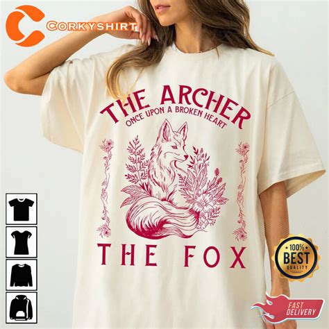 Once Upon A Broken Heart Shirt Archer And Fox