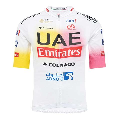 Maglia Uae Team Emirates 2024 Official Giro Tour Manica Corta