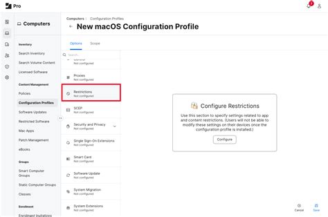 Creating Custom Configuration Profiles For Jamf Pro Restrictions