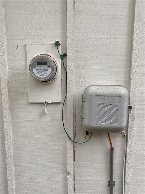 Grounded To Meter Box Rcomcastxfinity