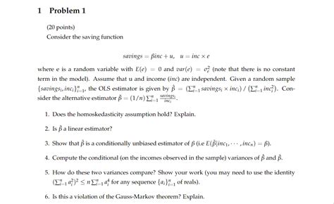Solved Consider the saving function savings βinc u u ince Chegg com