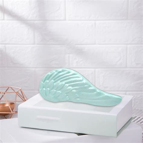 Badu Bg Четка за разплитане на косата Антистатичен гребен за коса за къдрава мокра или суха