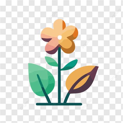 안드로이드용 꽃 아이콘 벡터 흰색 배경에 작은 꽃의 단순한 다채로운 아이콘 그림자 없음 작은 프레임 중앙 Png 일러스트 및 벡터 에 대한 무료 다운로드 Pngtree